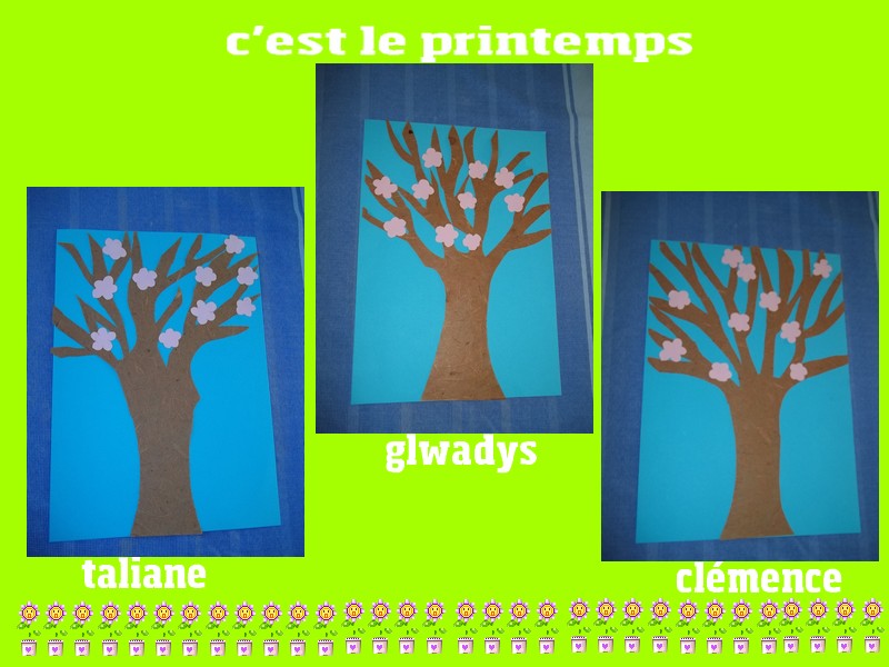 activite theme printemps